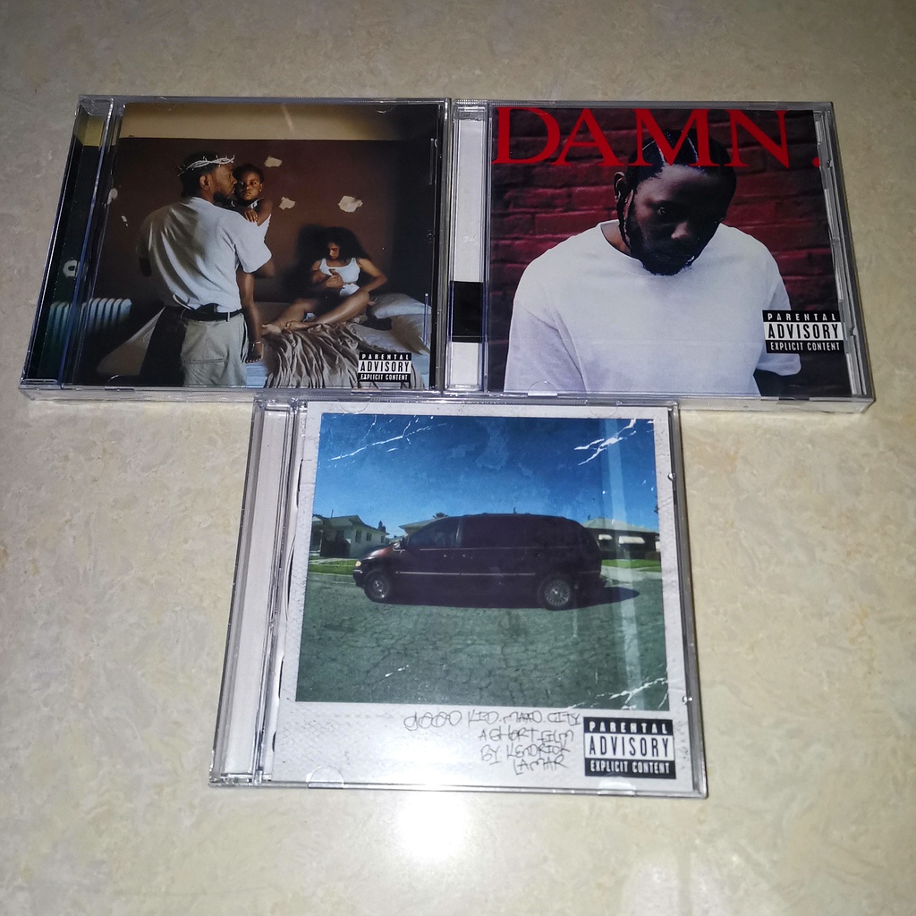 Kendrick Lamar Good Kid M.A.A.D City, DAM//N, Mr. Morale & The Big ...