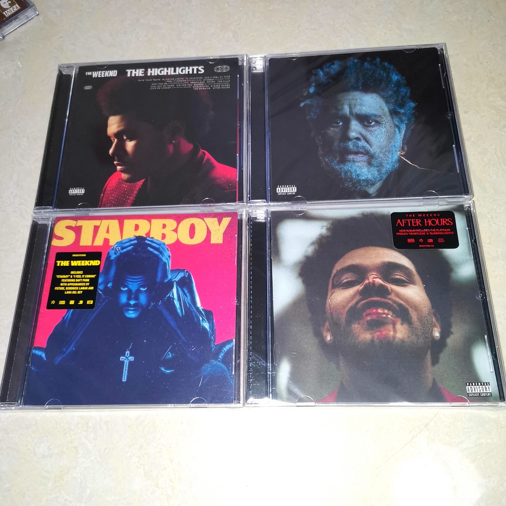 The Weeknd After Hours 4CD Set RNB Album[Sealed] | Shopee Philippines