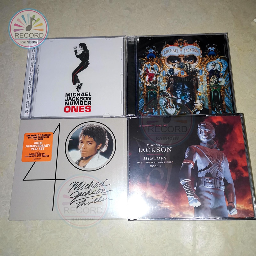 Michael Jackson 4CD Set Album | Shopee Philippines