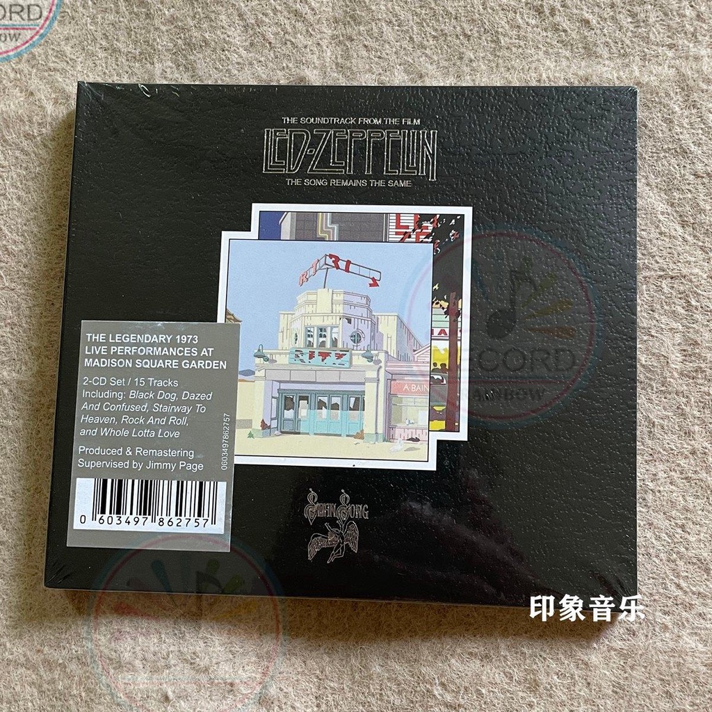 Original Led Zeppelin The Song Remains The Same 2CD Album[Sealed ...