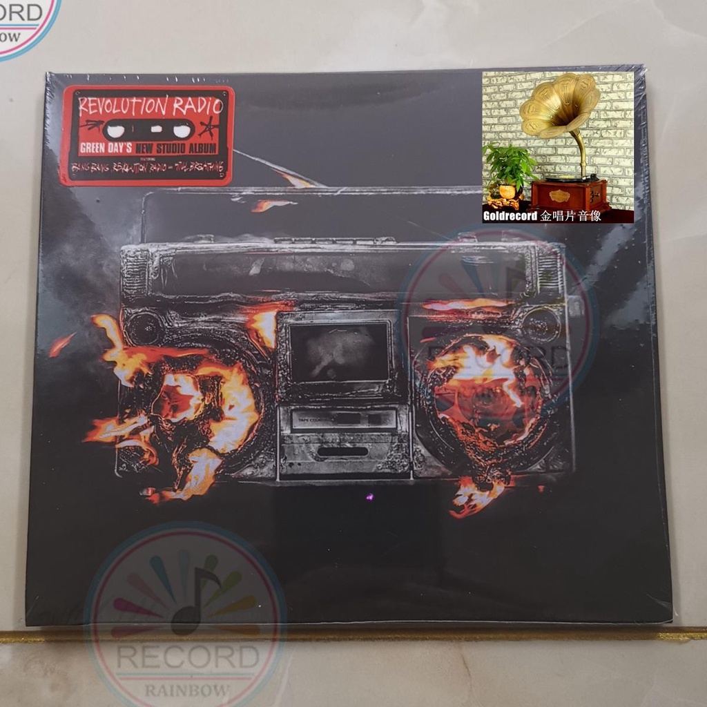 Green Day Revolution Radio CD Album [Sealed] | Shopee Philippines