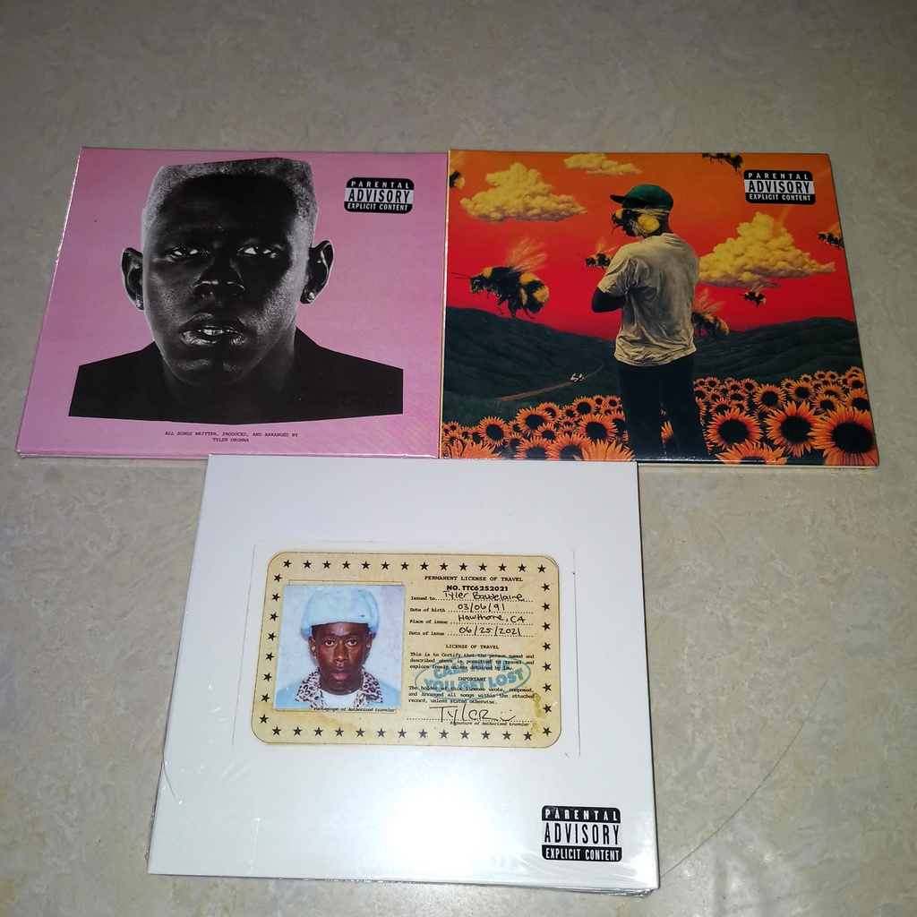 Tyler The Creator Igor Call Me If You Get Lost Flower Boy 3 Alubm Set ...
