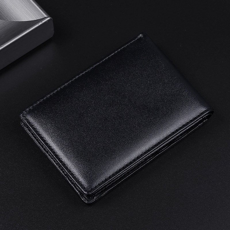 RFID Blocking Men Wallets Leather Ultra Thin Mini Wallet for Men ...
