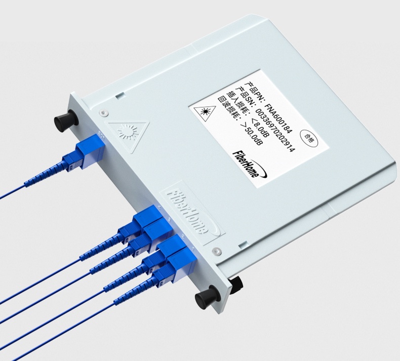 Fiberhome 1-2 1-4 1-8 1-16 SC UPC Optical Fiber Splitter Cassette Box ...