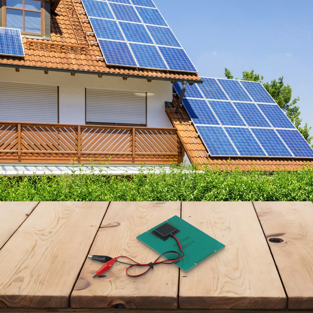 【SPML】 10W 12V Outdoor Portable Solar Panel with Clip for 9-12V Battery ...