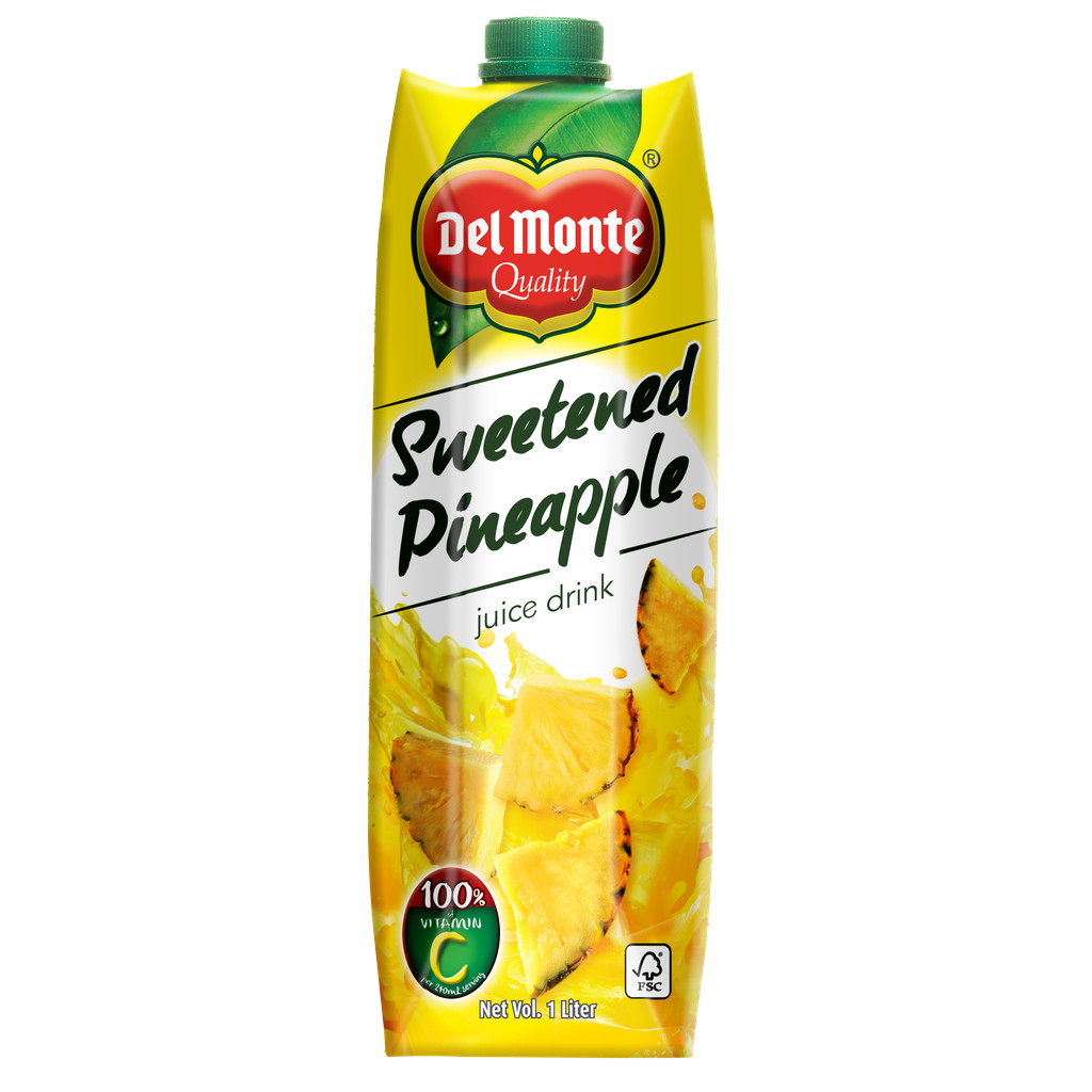 Del Monte Sweetened Pineapple Juice Drink – Big Celebration – Good for ...