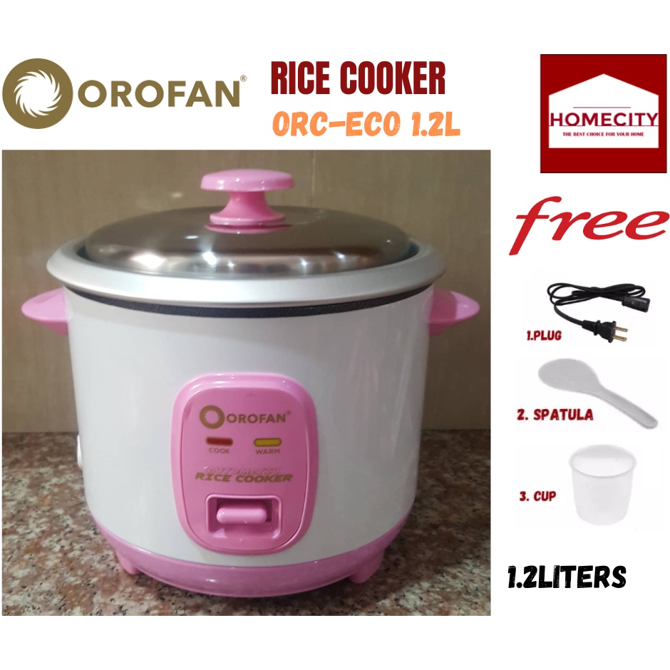 OROFAN RICE COOKER ORC-ECO 1.2L COLOR VARIATION DEPENDS ON STOCK ...