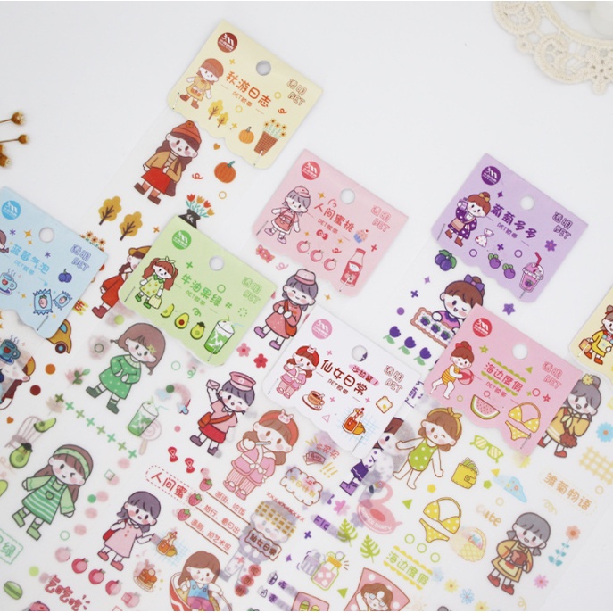 Sticker Cute Picture Book Sticker | Shopee Philippines