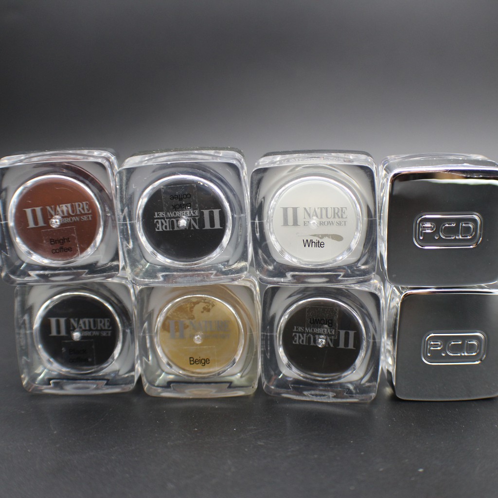 PCD Permanent Makeup Ink Eyebrow Tattoo Ink Set 10ML 11 Colors Lip ...