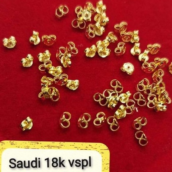18K Earrings Lock PAKAW-PAIR | Shopee Philippines