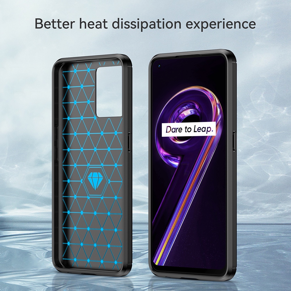 Lenuo Luxury Cooling Phone Case for Realme 11 4G 11x 5G 6 / 6 Pro / 7 Pro / 8 4G / 8 Pro / 9 ...
