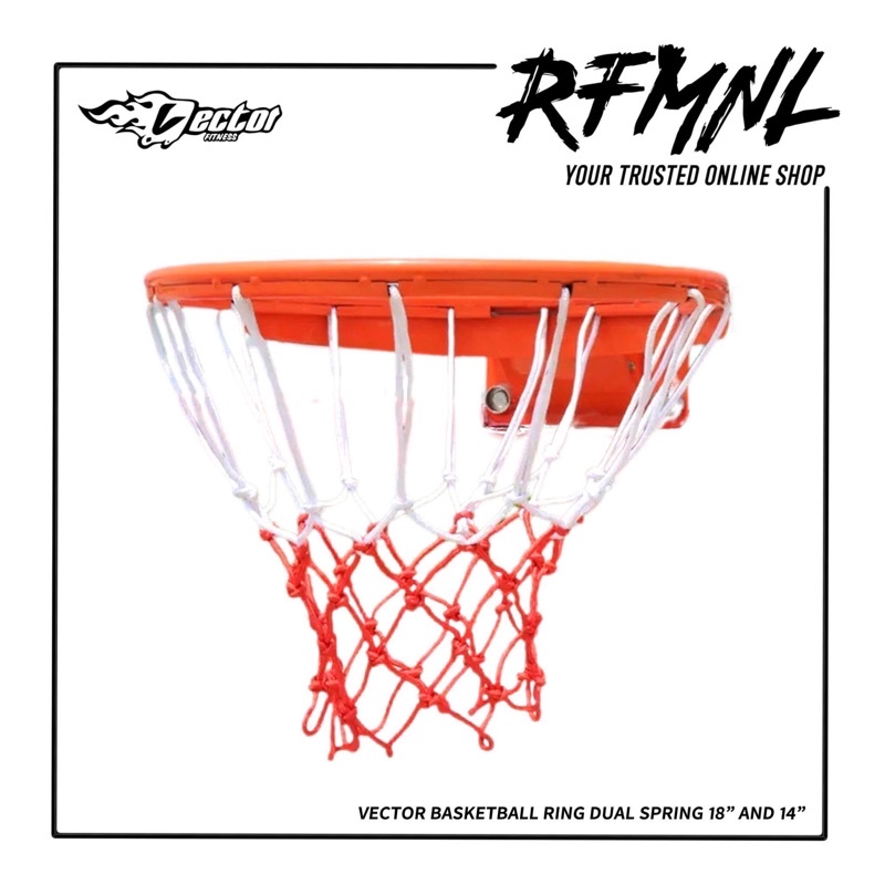 VECTOR / ELITE BASKETBALL RING STANDARD SIZE (18”,14”) | Shopee Philippines