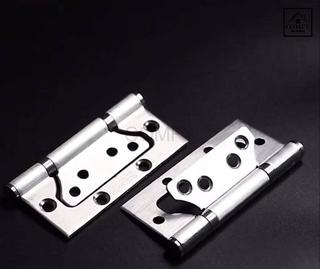 (2PCS/SET) 4X3X2.5mm Thick SUS-304D Stainless Steel Cabinet Door Hinge Butterfly Hinges Heavy ...