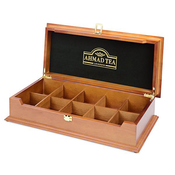 AHMAD TEA WOODENBOX With 10 Assorted Teas 100 Teabags | Shopee Philippines
