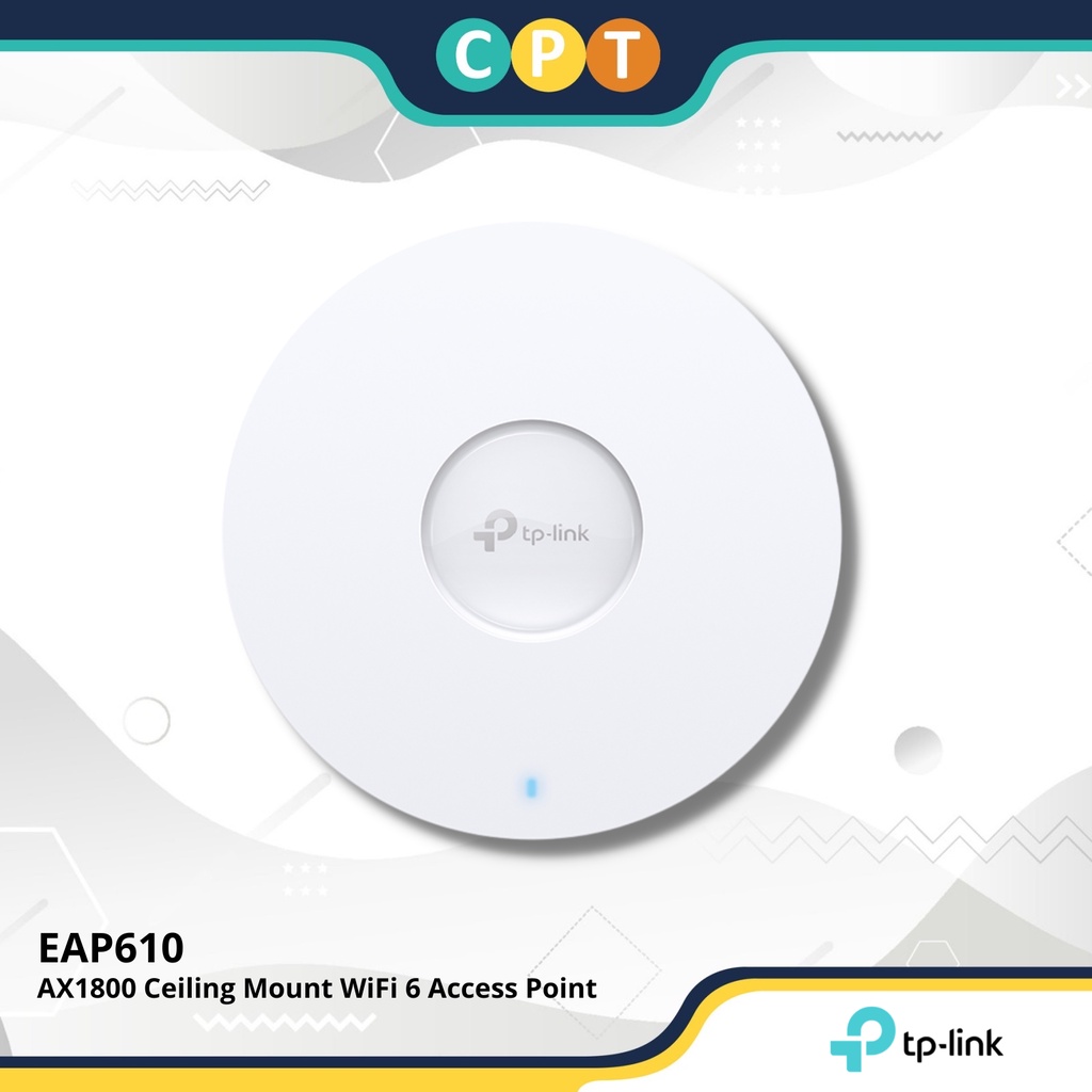 TP-Link EAP610 AX1800 Ceiling Mount WiFi 6 Access Point | Shopee ...
