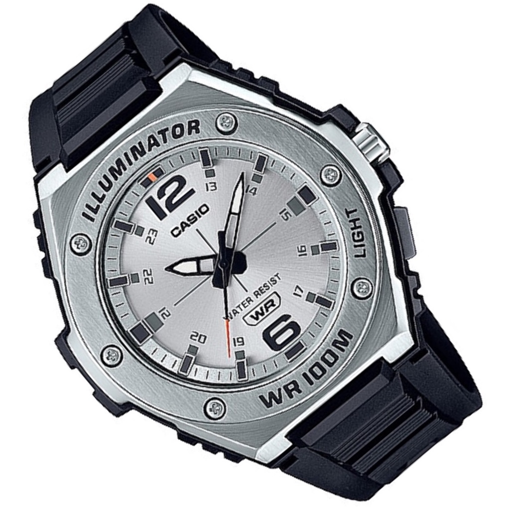 Casio MWA-100H-7A Analog Rubber Strap Watch For Men | Shopee Philippines