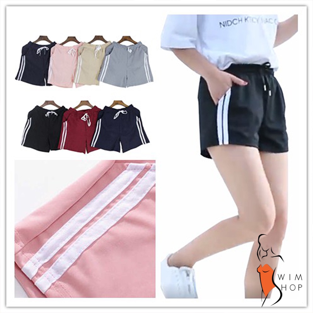 SS Track Short Dual Lining Women Shorts Korean Fashion | Shopee Philippines