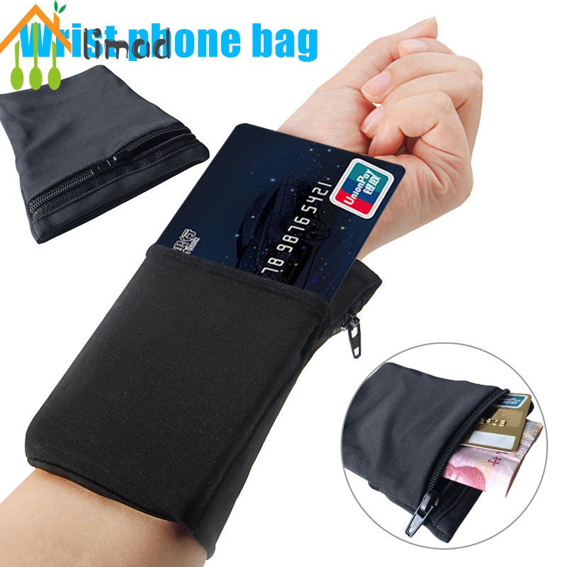 Sport Wrist Pocket Pouch Running Gym Bag Wallet for Cycling Mobile ...