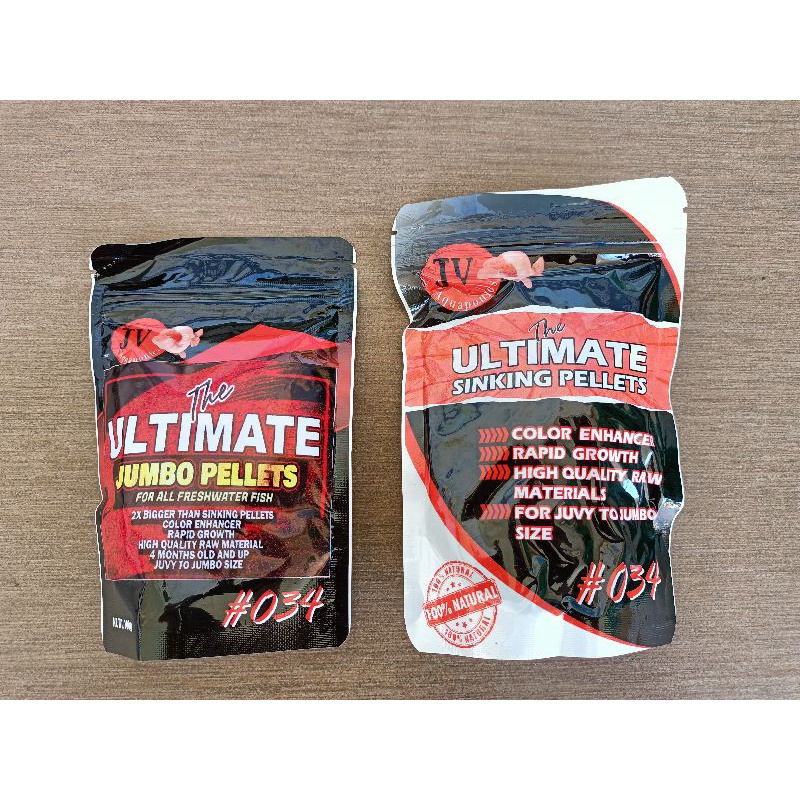 Ultimate Sinking Pellets USP 150g | Ultimate Jumbo Pellets UJP 100g for ...