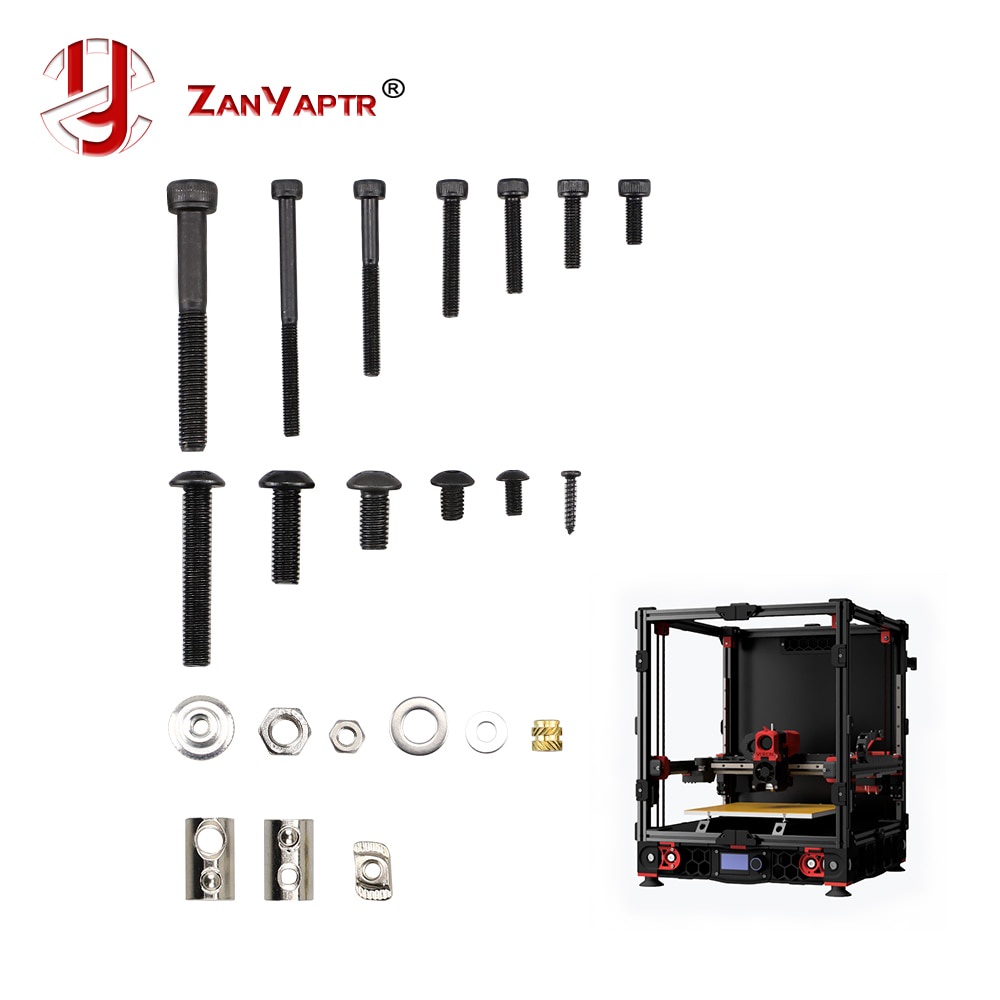 Voron 2.4 3D Printer Switchwire Project Fasteners Screws Nuts Full Kit ...