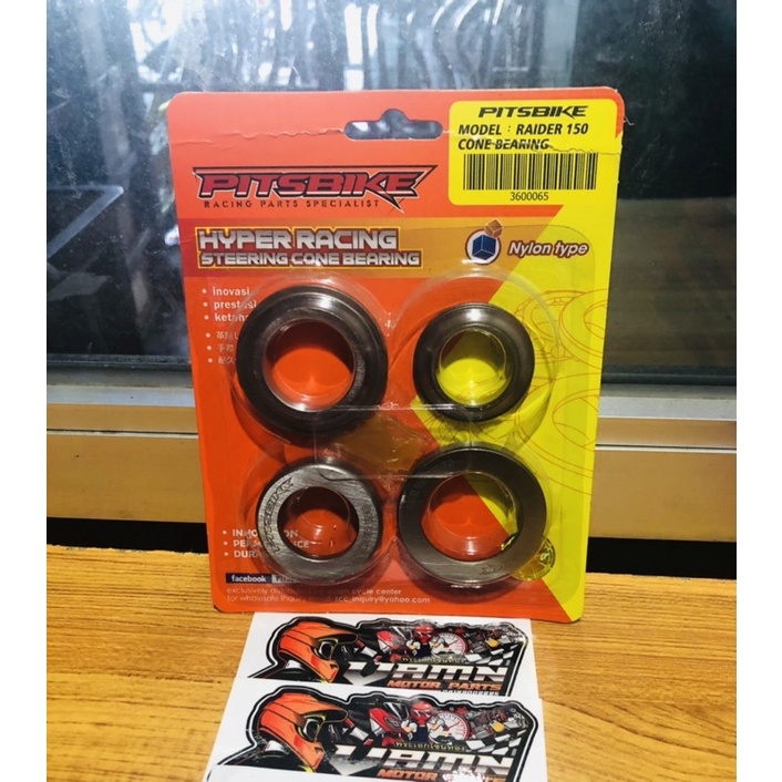 Pitsbike Steering Cone Knuckle Ballrace Bearing RAIDER RAIDER150 R150 ...
