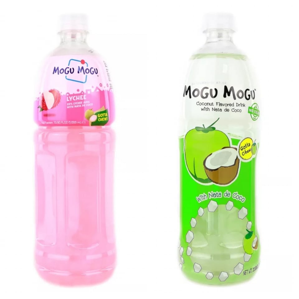 Mogu Mogu Lychee / Coconut with Nata De Coco Juice Drink 1 L | Shopee ...