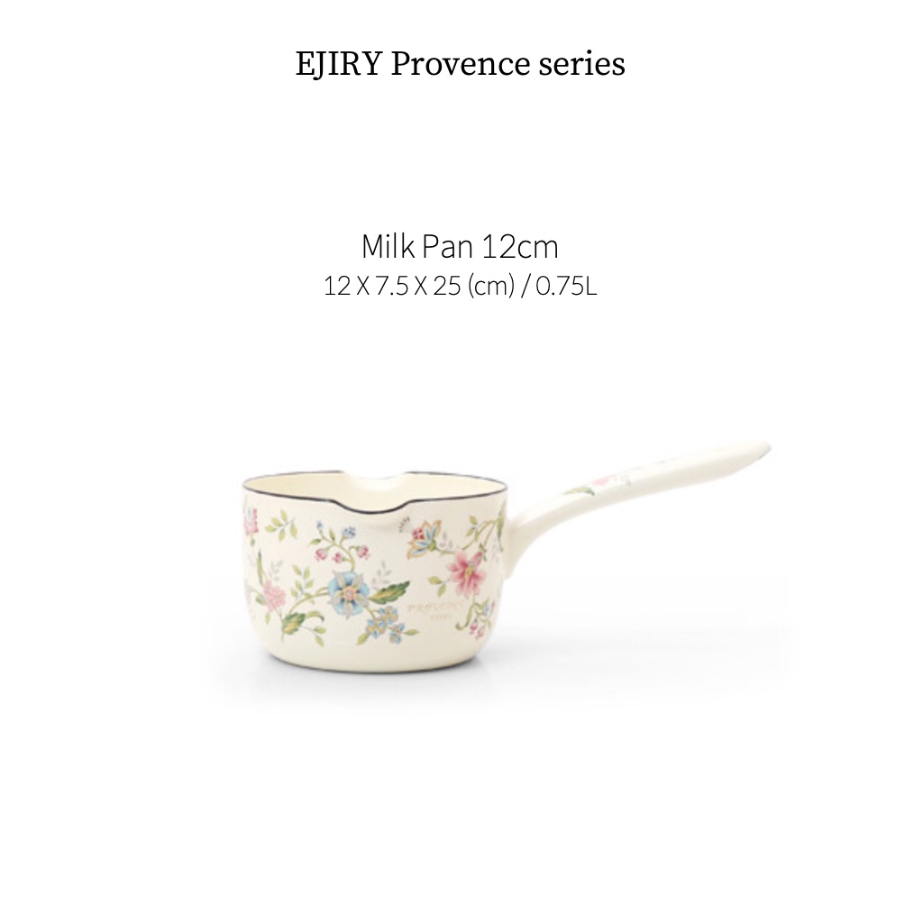 EJIRY Provence series Enamel pots / milk pan / sauce pan / stock pot / pasta pot | Shopee ...