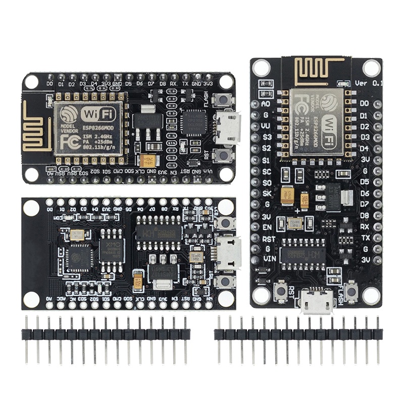 NodeMcu CH340 CP2102 V3 V2 Lua WIFI Development Board Based ESP8266 | Shopee Philippines