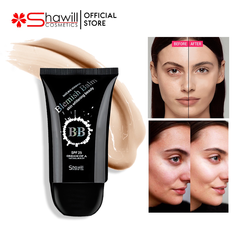 Shawill BB Cream Foundation Long Wearing Anti-wrinkle Nourishing Liquid ...