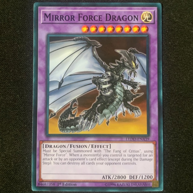 YuGiOh - Mirror Force Dragon (TCG) | Shopee Philippines