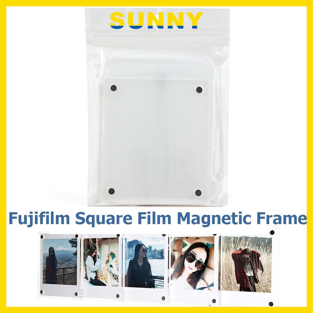 Fujifilm Instax Square Frame Clear Acrylic Fridge Magnetic Frame For ...