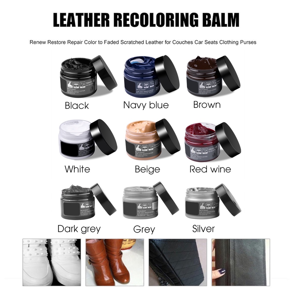 Car Leather Liquid Repair Kit Scratch Crack Restoration Tool for Shoes ...