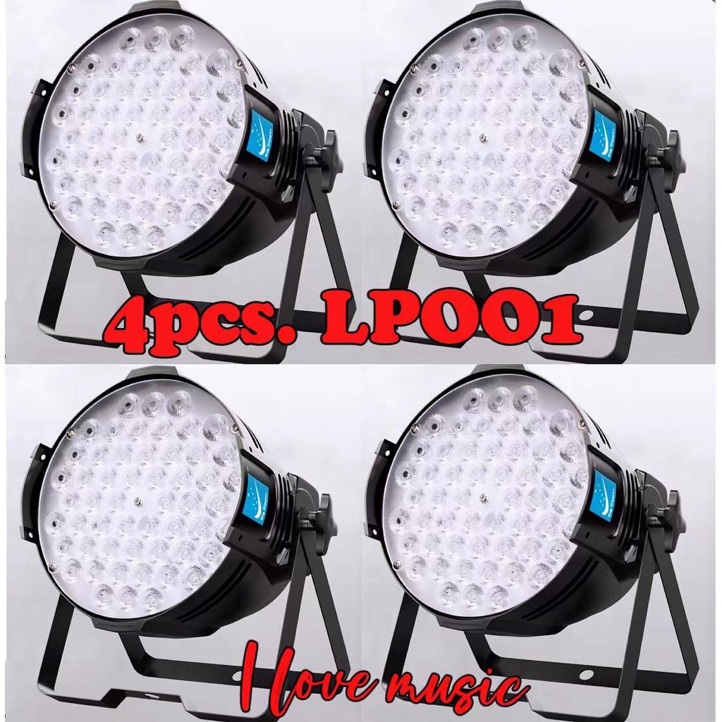 Big Dipper LP001 new version (4pcs) 3W 54 RGBW LED Par Light Stage ...