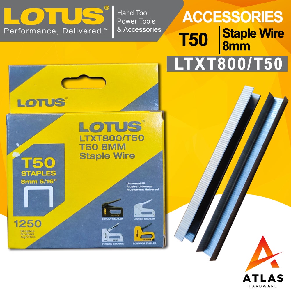 Lotus Staple Wire T50 LTXT800/T50 (8MM) | Shopee Philippines