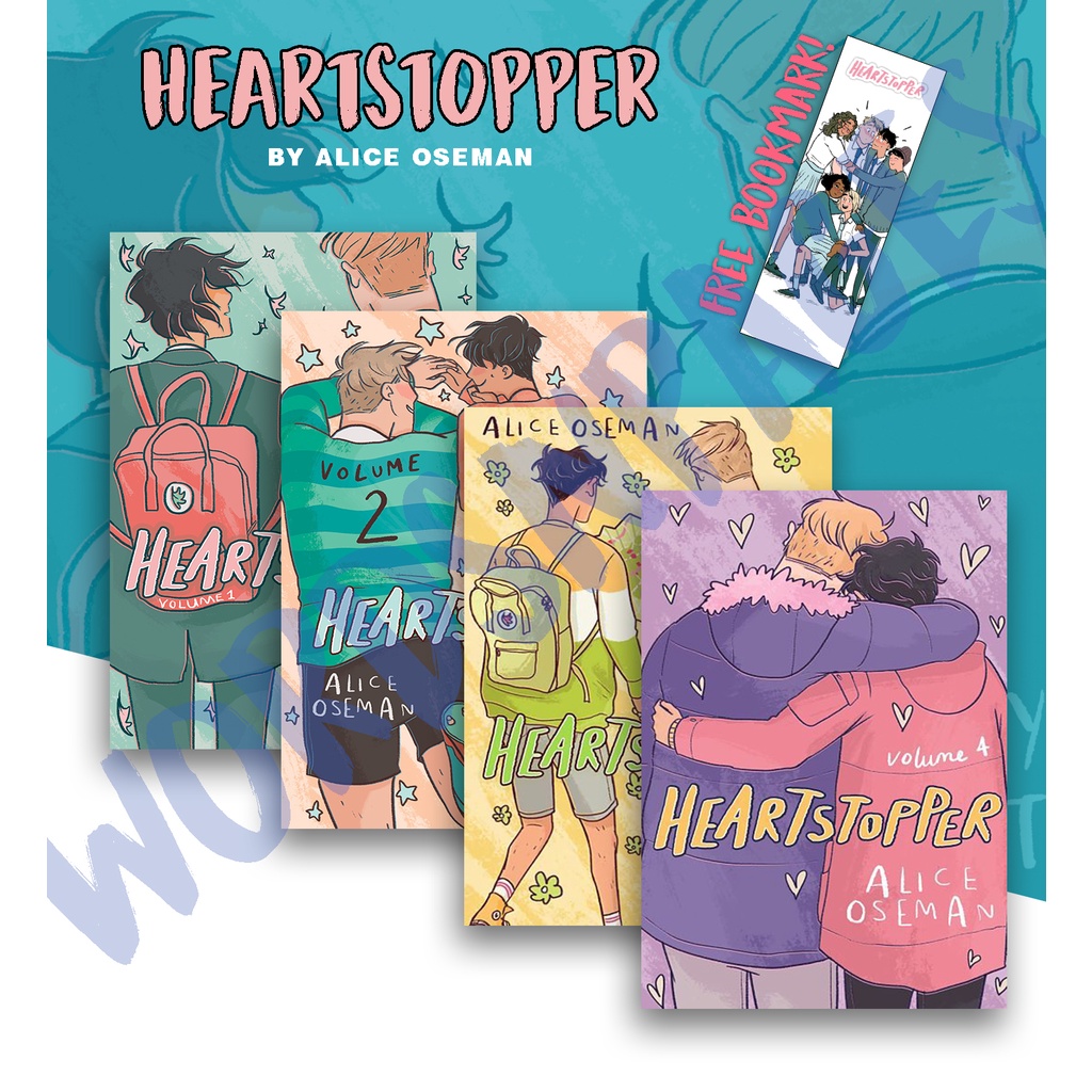 Heartstopper Book Series by Alice Oseman (Paperback) | Shopee Philippines