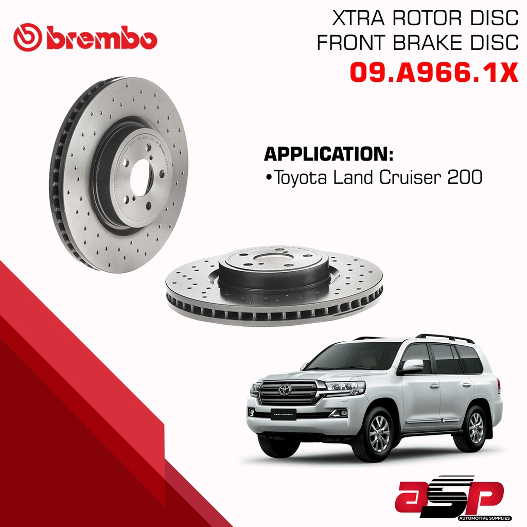 Rotor Disc For Subaru Forester SJ - / Brembo 09.A870.1X XTRA Front Brake | Shopee Philippines