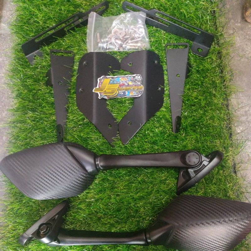 SIDE MIRROR WITH BRACKET SET NMAX V1 | Shopee Philippines