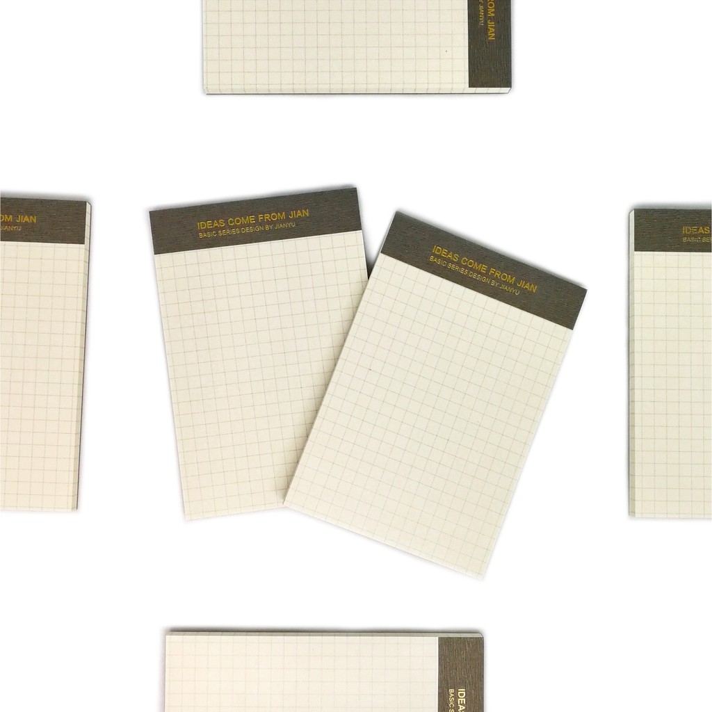 A7 POCKET SIZE FLIP GRID NOTEPAD FOR NOTES AND SCRIBLE | Shopee Philippines