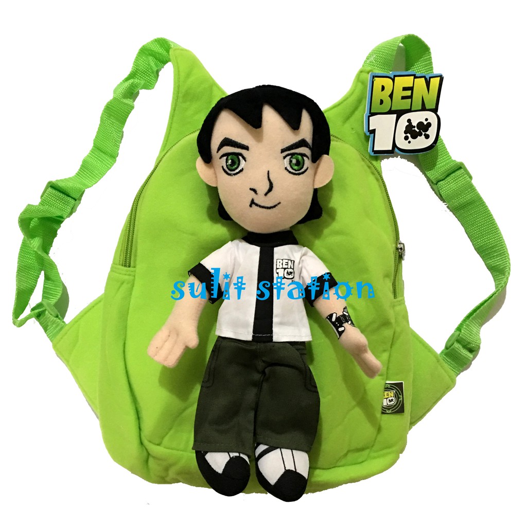 BEN 10 TEN 3D PLUSH KIDS BACKPACK BAG | Shopee Philippines