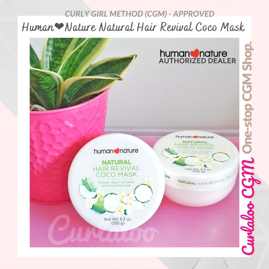 Curlaloo CGM Shop - Human Nature Hair Revival Coco Mask 150g | Shopee ...