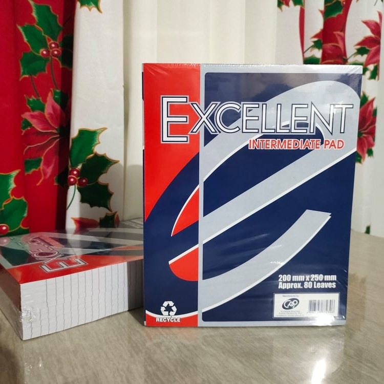 Intermediate Pad, Yellow Pad | 10 Pads per Pack | One Whole, One Half ...