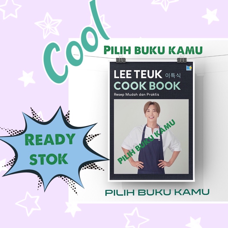 Lee Teuk Cook Book - Korean recipe - TTD READY | Shopee Philippines