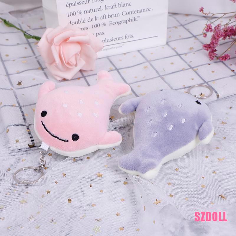[mr2SZDOLL] Plush Flat Little Whale Cute Marine Animal Series Stuffed ...