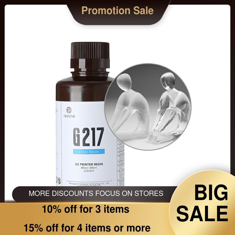 Resione G217 Transparent Printer 3d Resin For LCD SLA DLP Elegoo ...