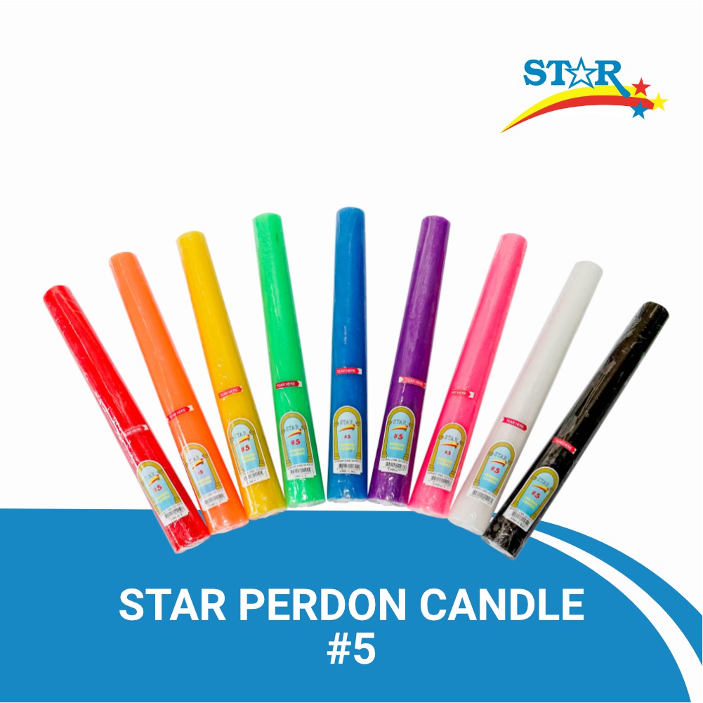 Star Perdon Candle # 5 (Per Candle Stick) | Shopee Philippines