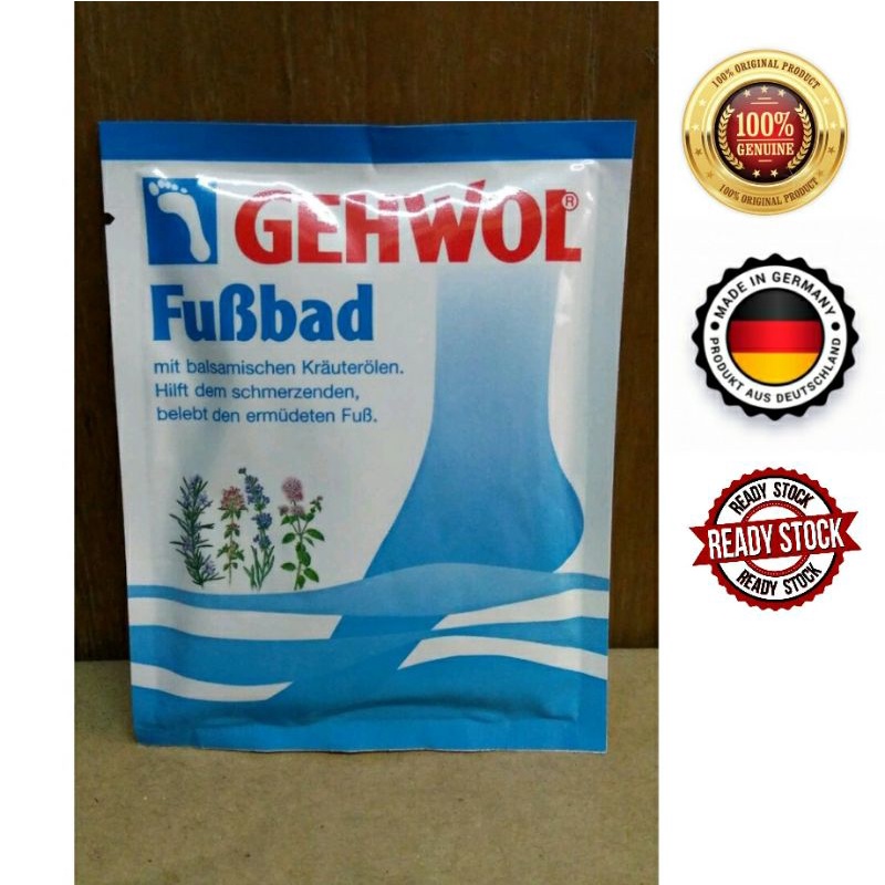 Original GEHWOL FUSSBAD FOOTBATH FOOT BATH German FOOT Salt READY ...