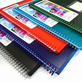 SPIRAL BINDER CLEARBOOK with GARTER LOCK | Shopee Philippines
