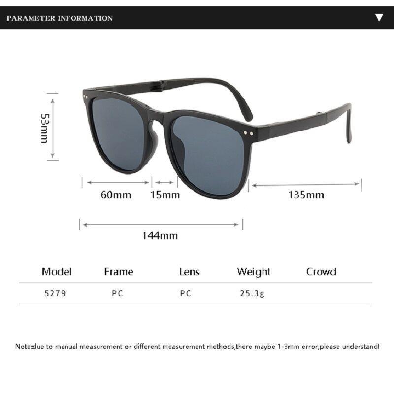 Unisex Foldable UV400 Sunglasses Summer Air Cushion Anti Radiation Glasses, For Christmas Gift ...