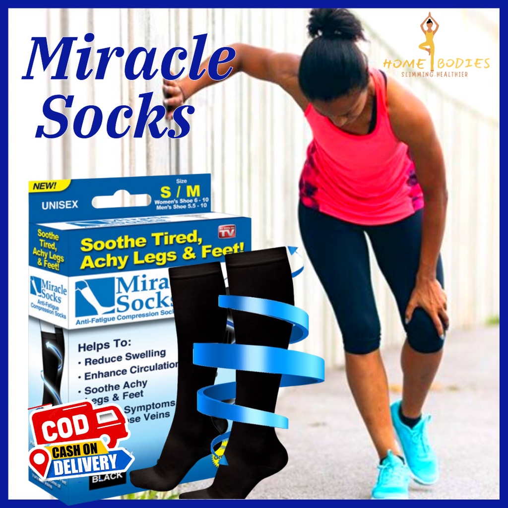 [Homebodies]Miracle Socks Antifatigue Compression Socks For Men And Women Enhances Circulation ...