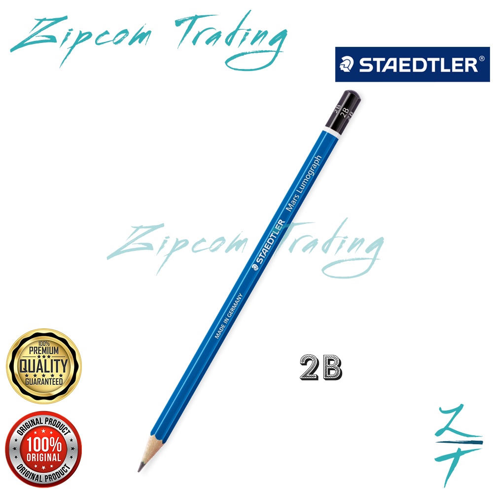 Staedtler Mars Lumograph Artist Pencil ( 100 B F H HB 2B 3B 4B 5B 6B 7B 8B 9B F H 2H 3H 4H 5H 6H ...